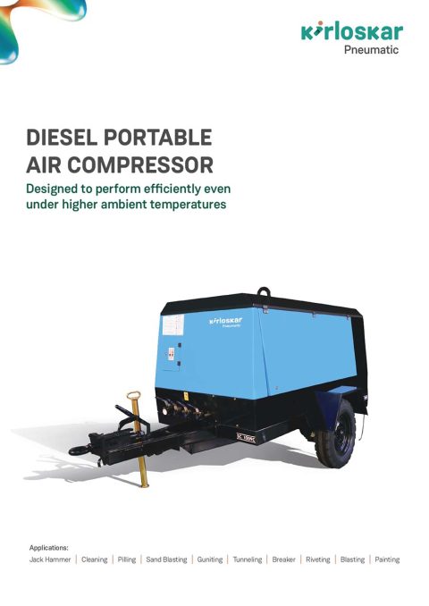 DIESEL PORTABLE AIR COMPRESSOR Leaflet - rkthai-compressedair.com